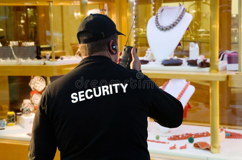 Bank security officer stock image. Image of crowd, word - 48644825