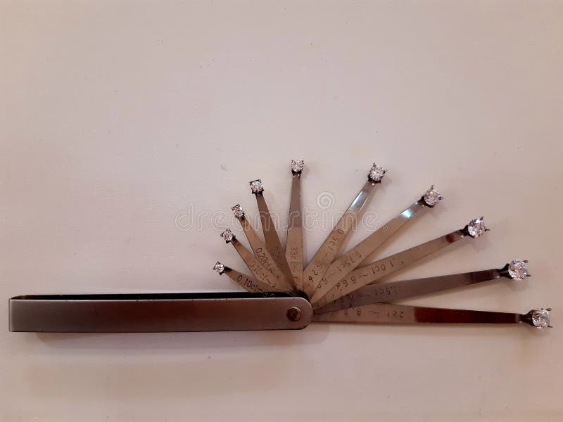 Jeweller Tool Used in Front of Customers To Visualize the Different ...