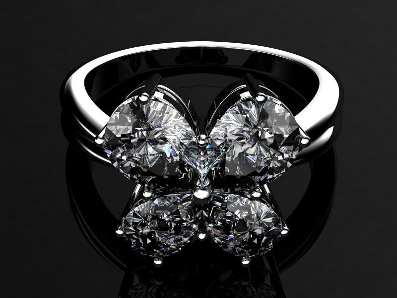 Jewellery ring stock illustration. Illustration of beautiful - 29983038