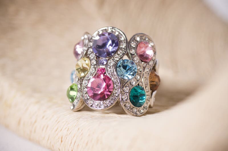 Macro of azure jewelry stock image. Image of diamond, isolated - 9955773