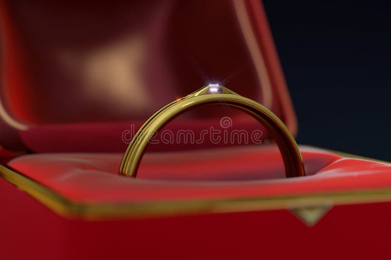 Jewelry box stock illustration. Illustration of brilliant - 48377253