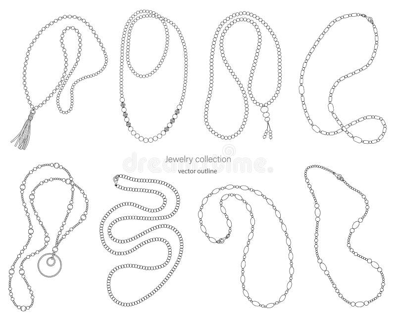 Long Beads Stock Illustrations – 466 Long Beads Stock Illustrations ...