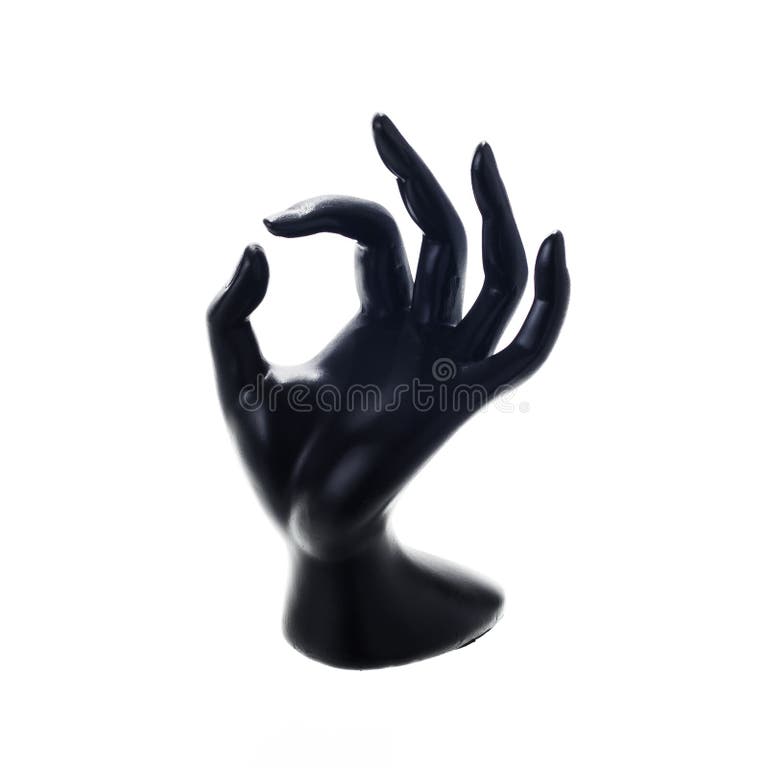 Jewelry display hand stock photo. Image of accessories - 53681756