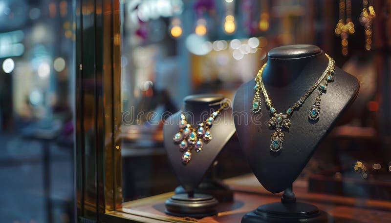 Jewelry Shop Window Stock Illustrations – 618 Jewelry Shop Window Stock ...