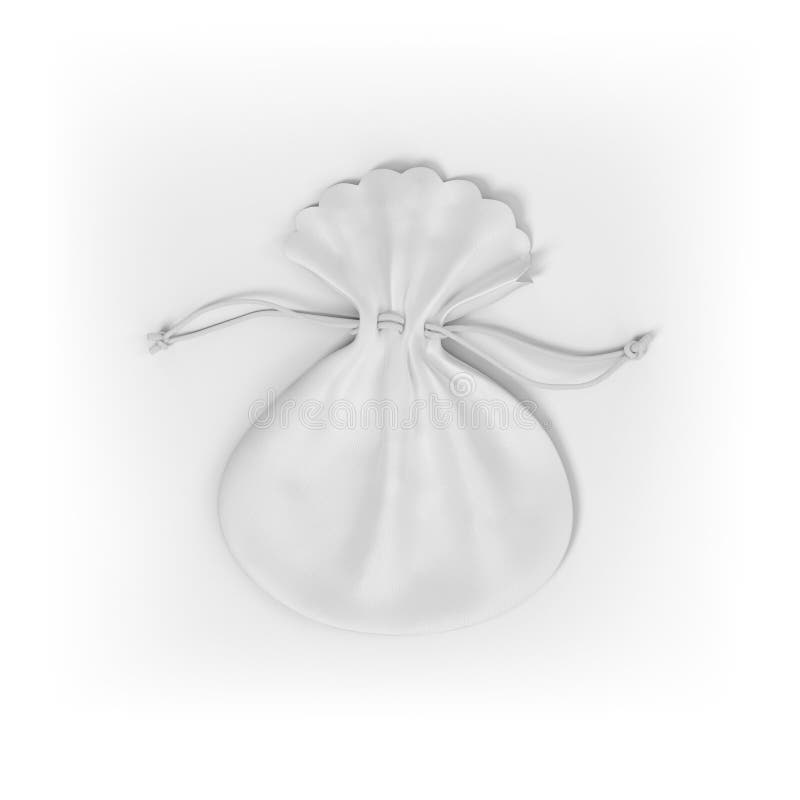 Jewelry Drawstring Bag Mockup for Elegant and Luxury Product ...