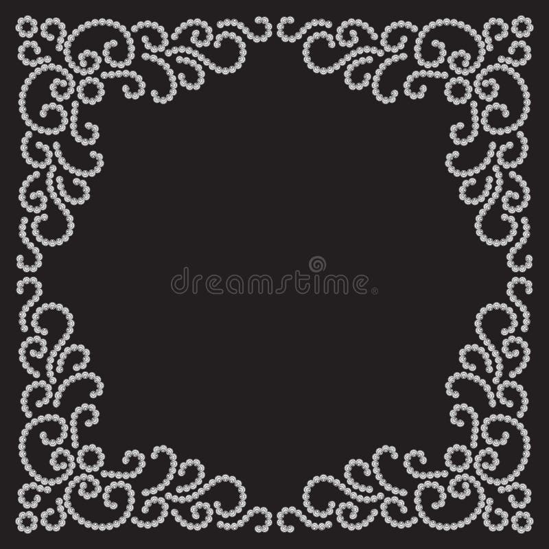 Jewelry frame stock vector. Illustration of frame, decorative - 27855782