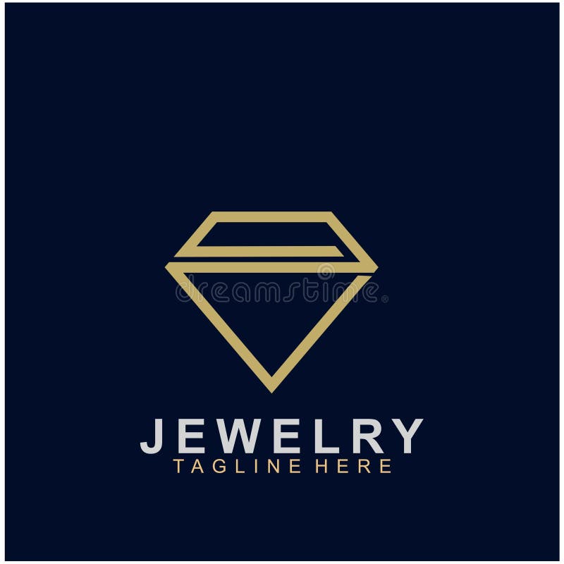 Jewelry Logo Abstract Design Stock Illustration - Illustration of ...