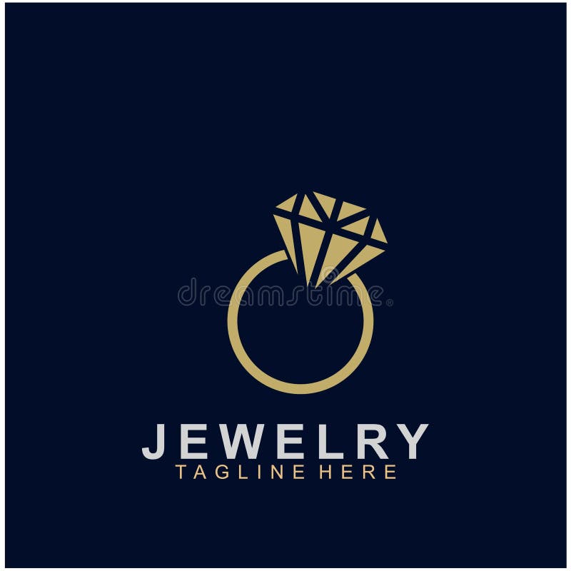 Jewelry Logo Abstract Design Stock Vector - Illustration of gemstone ...