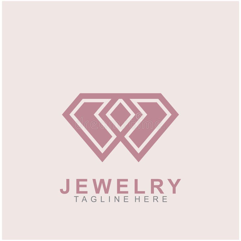 Jewelry Logo Abstract Design Stock Vector - Illustration of crystal ...
