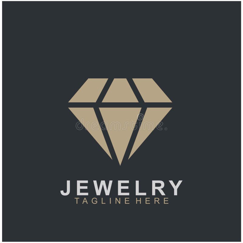 Jewelry Logo Abstract Design Stock Vector - Illustration of emblem ...