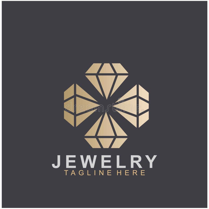 Jewelry Logo Abstract Design Stock Vector - Illustration of jewelry ...