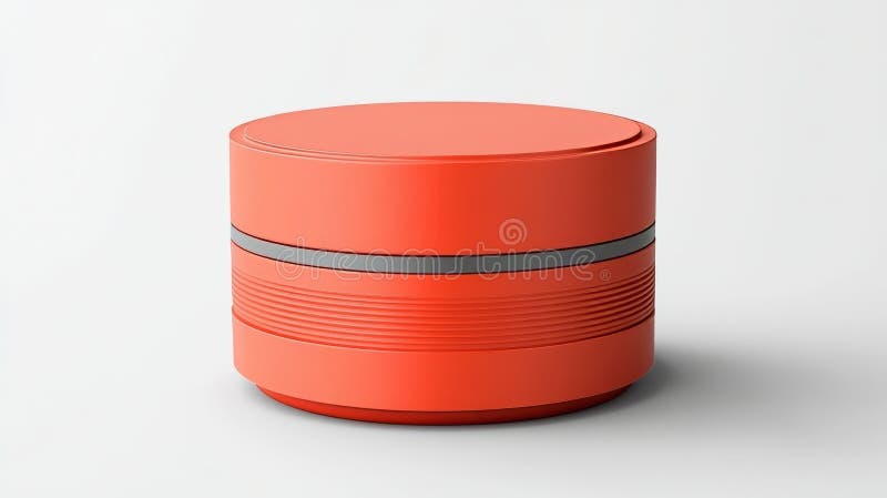 Jewelry Presentation Mockup Featuring a Blank Red Ring Box in Front ...