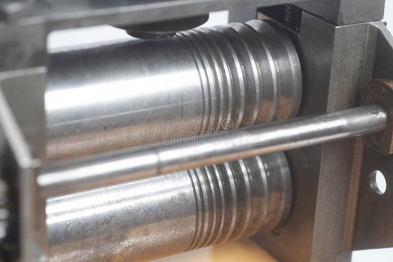 Jewelry Rolling Mill Tool Press Stock Photo - Image of metal, gold ...