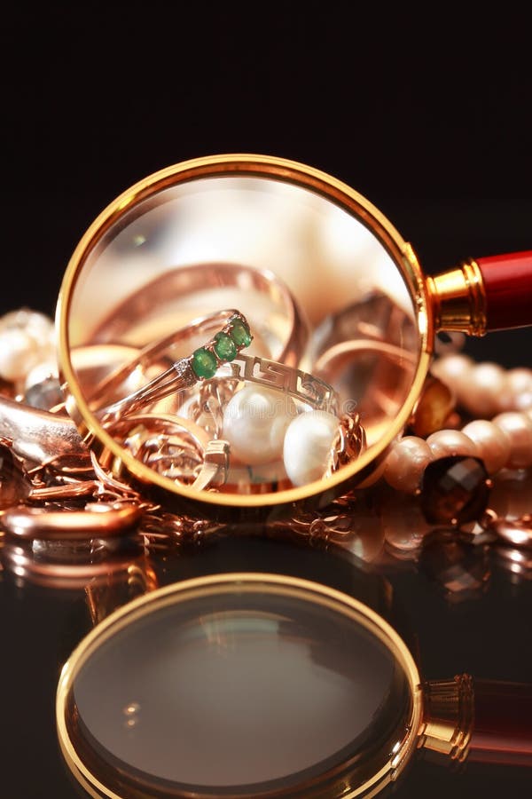 Jewelry Set Macro stock photo. Image of exploration, jewelry - 68846082