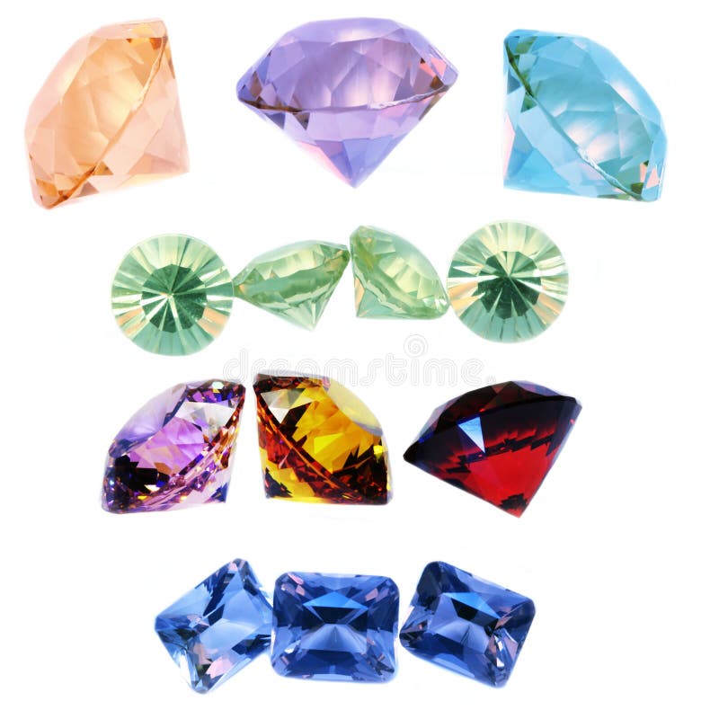 Big unique gems collection stock photo. Image of citrine - 7425460