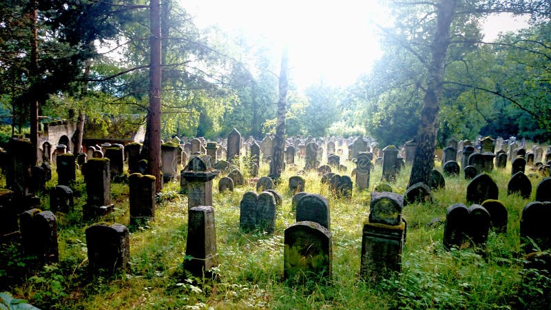 A Jewish cemetary stock image. Image of death, grave - 45066233