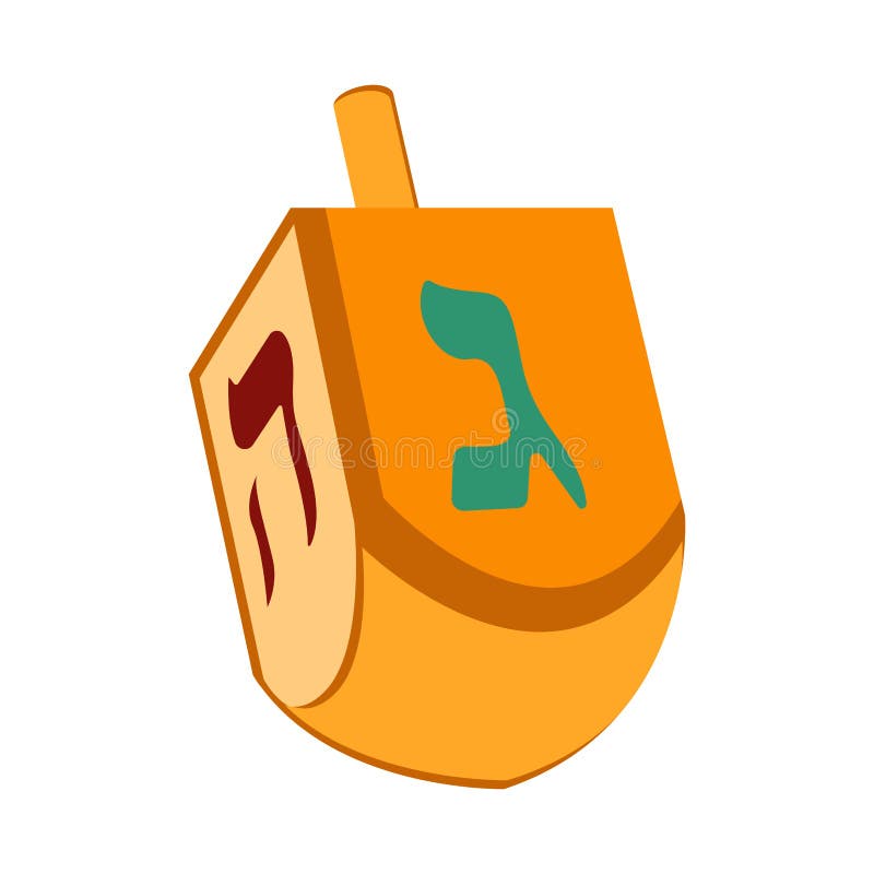 Jewish, Dreidel Candle Icon. Element of Hanukkah Icon for Mobile ...