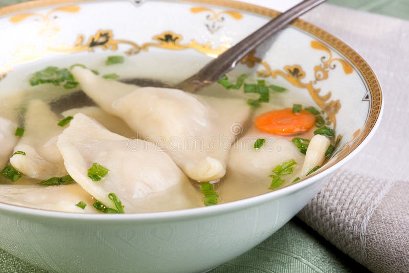 Jewish Dumplings - Kreplach Stock Photo - Image of judaism, meat: 65929904