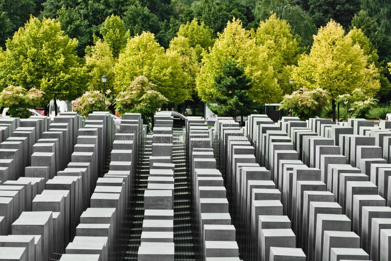 Jewish Holocaust Memorial, Berlin Germany Editorial Stock Photo - Image ...