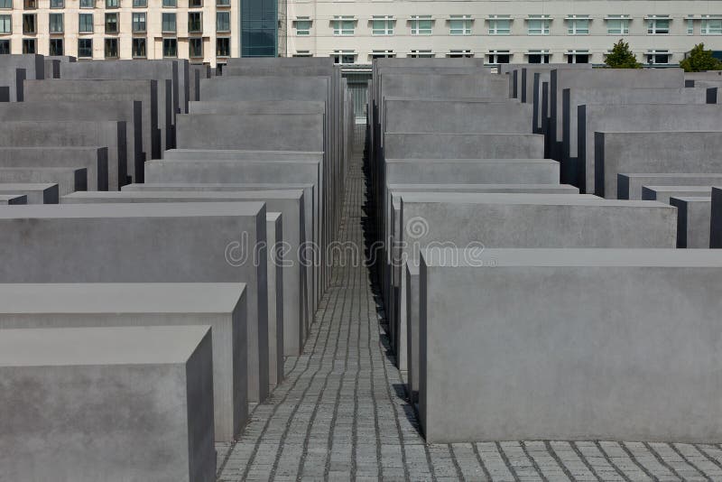 Jewish Holocaust Memorial, Berlin Germany Editorial Image - Image of ...