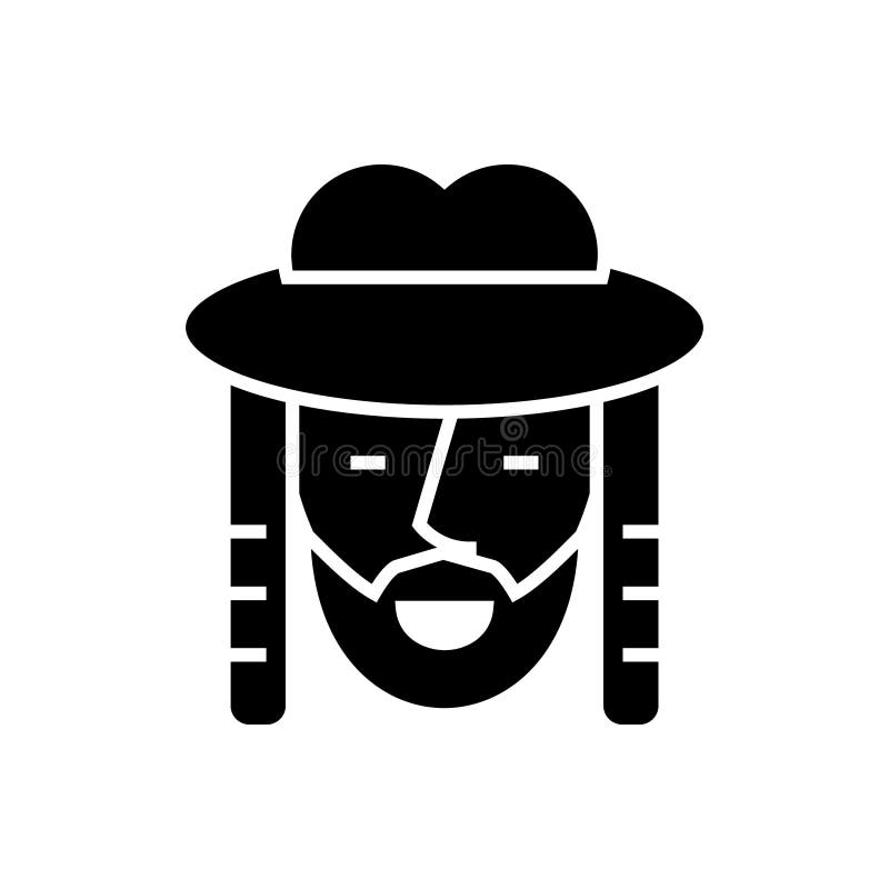 Jewish Icon Set Cartoon Graphic Vector Stock Vector - Illustration of ...