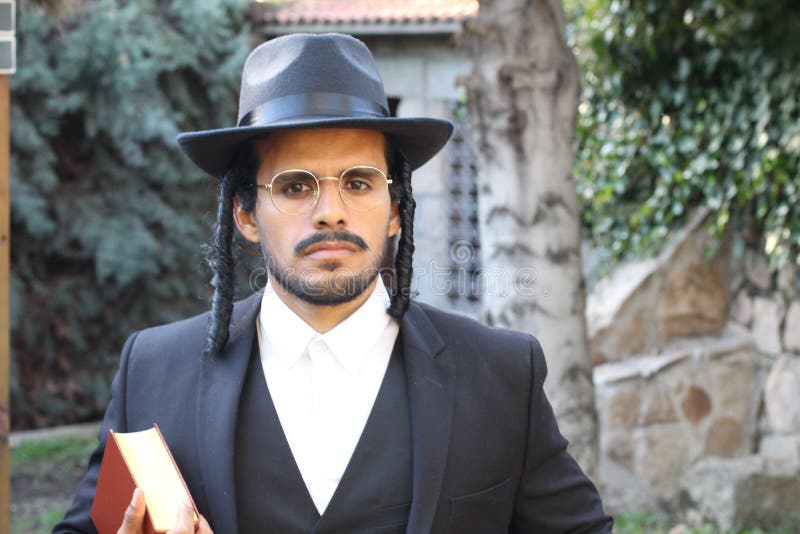 Jewish Man Smiling Close Up Stock Image - Image of religion, jerusalem ...