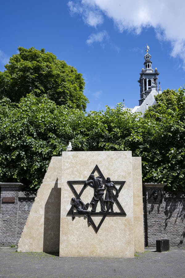 Jewish Monument in the Hague Editorial Photography - Image of park ...