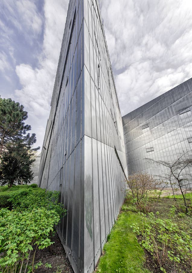 Jewish museum in Berlin stock photo. Image of facade - 93571220