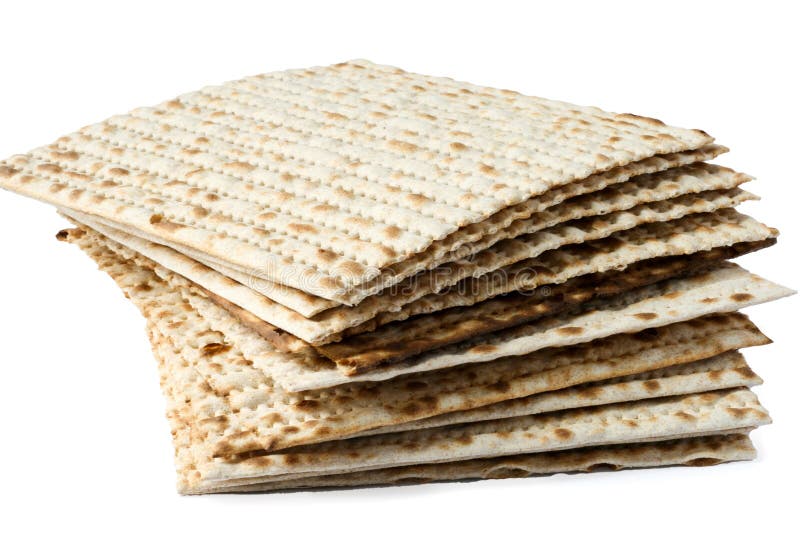Passover Matzo Sheet and Haggadah Stock Photo - Image of egypt, matza ...