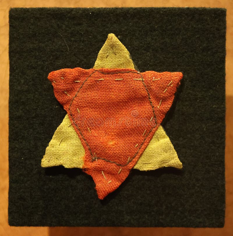 A Jewish Political Prisoner’s Identification Badge, Editorial Stock ... A Jewish Political Prisoner’s Identification Badge, Editorial Stock ...