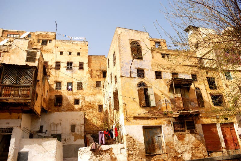 Jewish Quarter, Fes, Morocco Stock Photo - Image of koran, quran: 10120198