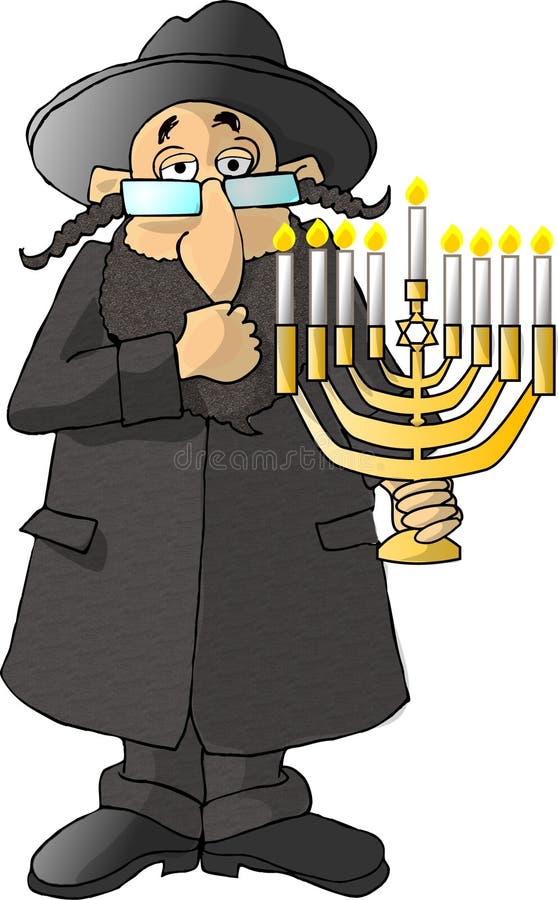 Jewish Rabbi stock illustration. Illustration of religion - 72188