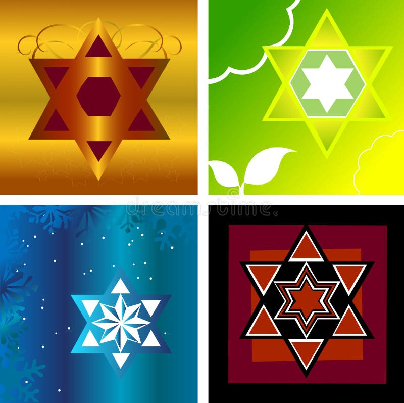 Jewish star stock illustration. Illustration of advertising - 3779821