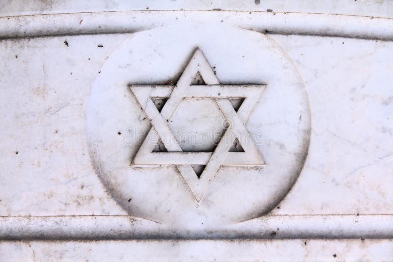 Jewish symbol stock image. Image of tombstone, grave - 27595941