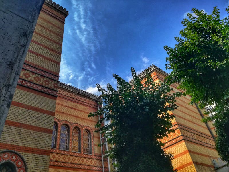 Jewish Synagogue in Budapest Stock Image - Image of jewish, religion ...