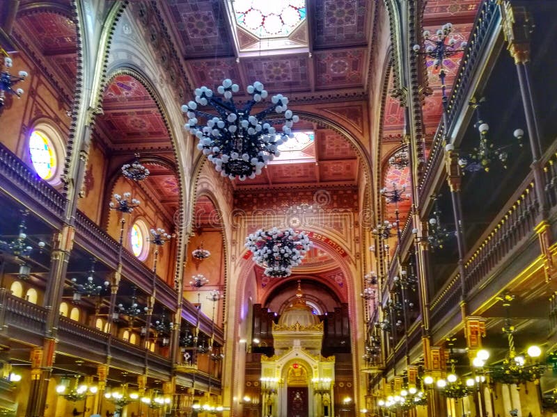 Jewish Synagogue in Budapest Stock Photo - Image of religion, budapest ...