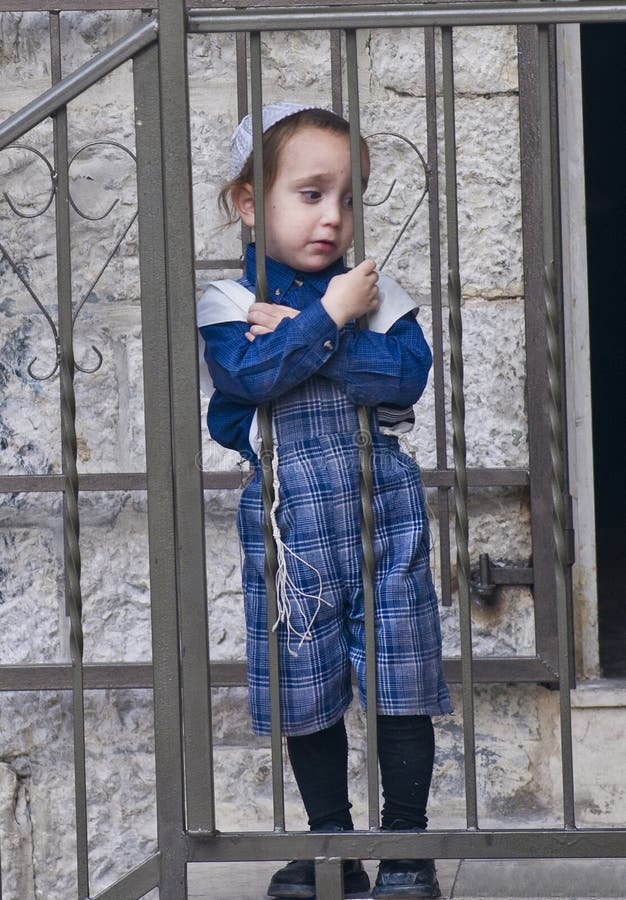 Jewish Ultra Orthodox Child Editorial Stock Photo - Image of israel ...