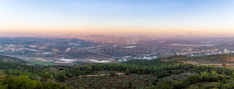 Jezreel Valley, Israel stock photo. Image of carmel, east - 63242920