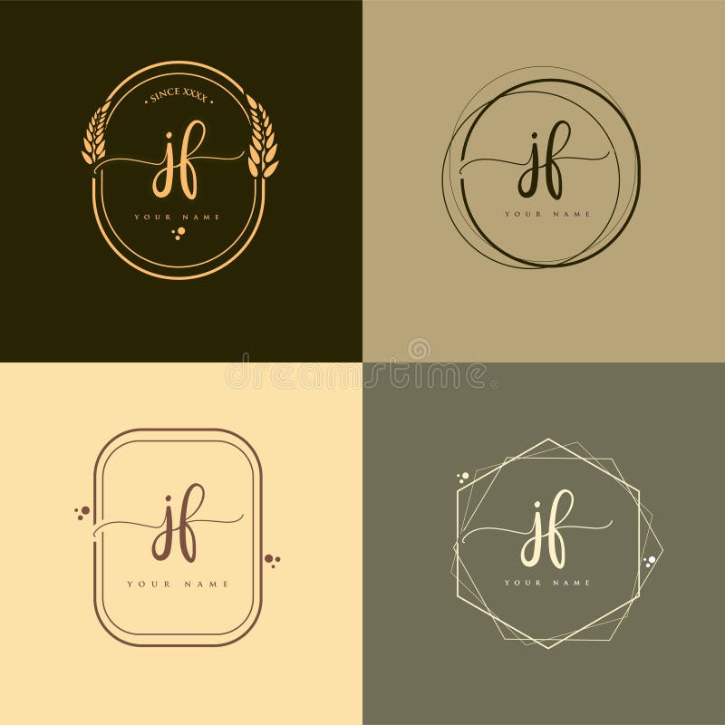 Jf Initials Stock Illustrations – 464 Jf Initials Stock Illustrations ...