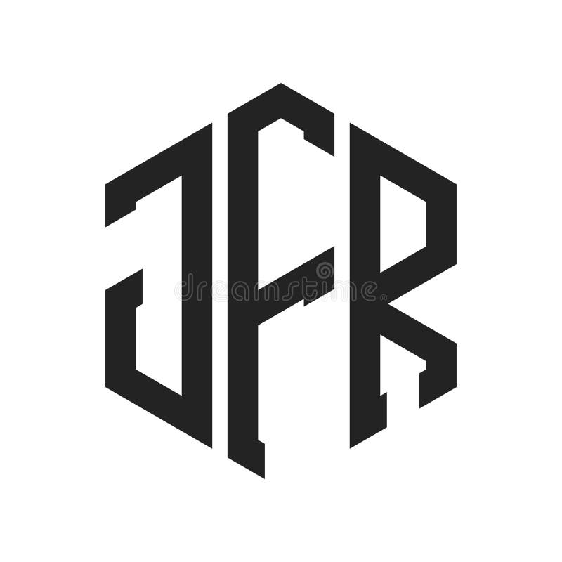 JFR Logo Design. Initial Letter JFR Monogram Logo Using Hexagon Shape ...
