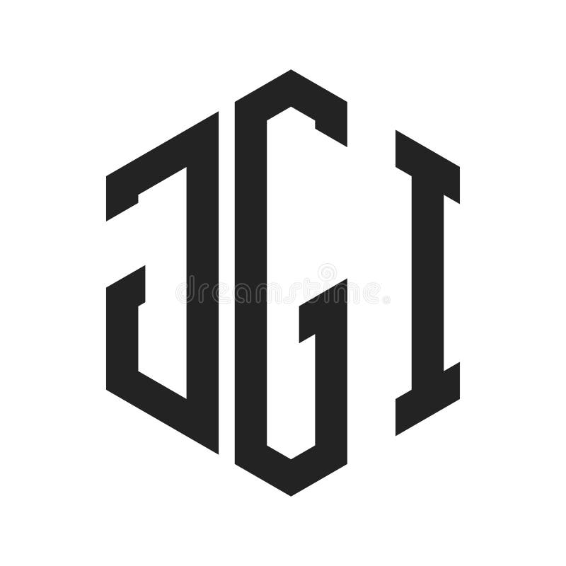 JGI Logo Design. Initial Letter JGI Monogram Logo Using Hexagon Shape ...