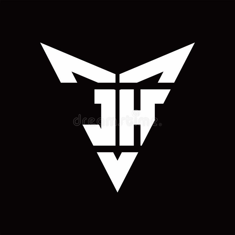 Logo Monogram with Back Drop Shape Logo Design Template Stock Vector ...