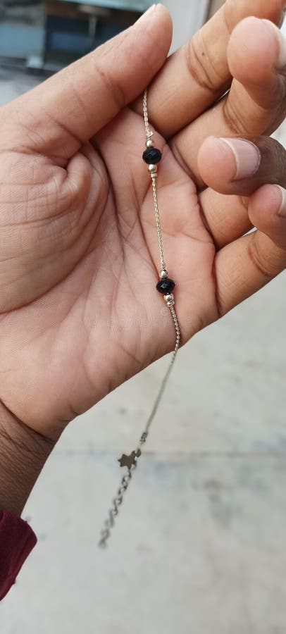 Jhanjhar of my ankle stock photo. Image of breslet, cosmic - 262411420