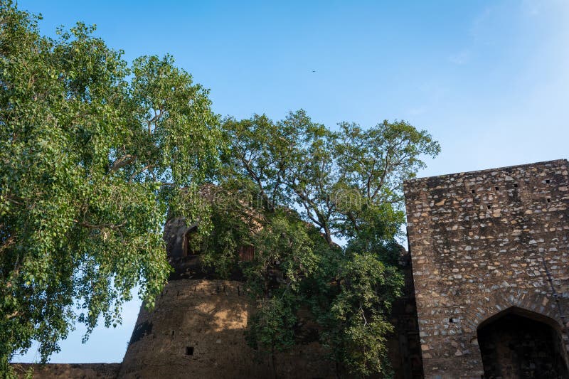 Jhansi Fort, Jhansi, Uttar Pradesh, India. Stock Photo - Image of ...