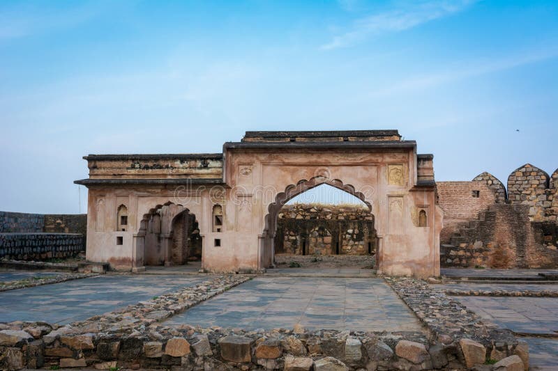 Jhansi Fort, Jhansi, Uttar Pradesh, India. Stock Image - Image of ...
