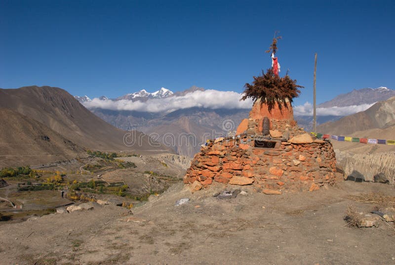 Jhong Khola valley stock photo. Image of dramatic, jhong - 22969562