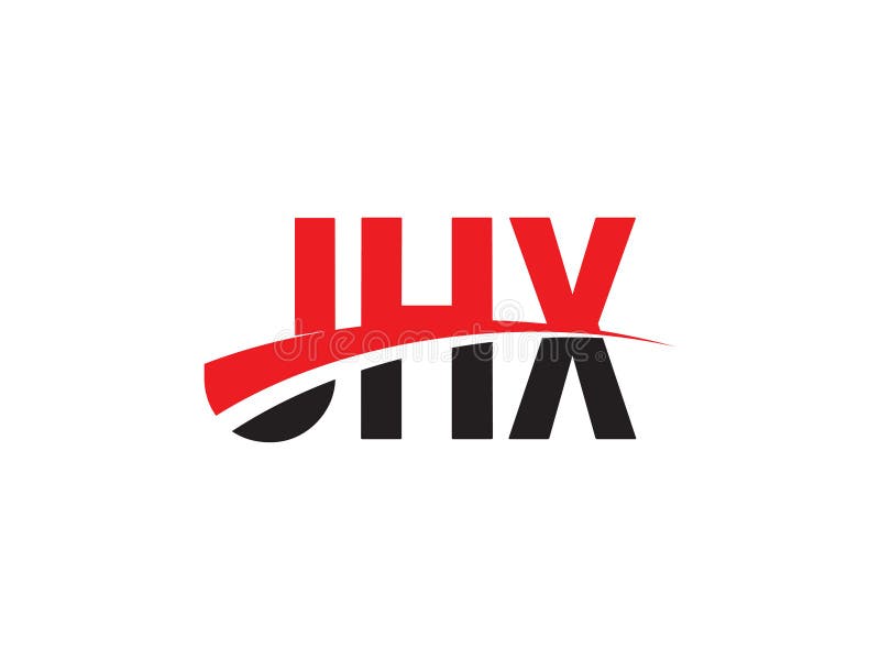 JHX Letter Initial Logo Design Vector Illustration Stock Vector ...