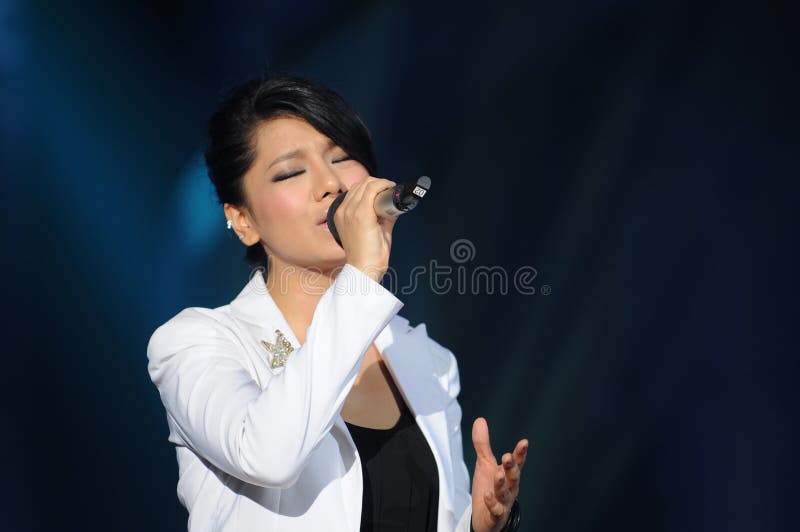 Jiang Ying-Rong image stock éditorial. Image du chanson - 11813854