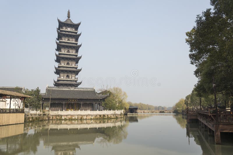 Jiangnan Water Village Scenery Stock Photo - Image of wuzhen, tourist ...