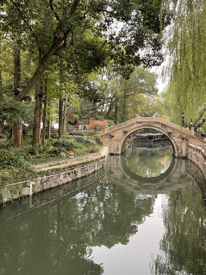 Jiangnan Watertown, China stock image. Image of watertown - 261979137